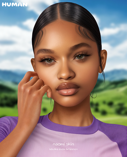 Second Life Marketplace - human+ naomi skin chocolate - lel evox
